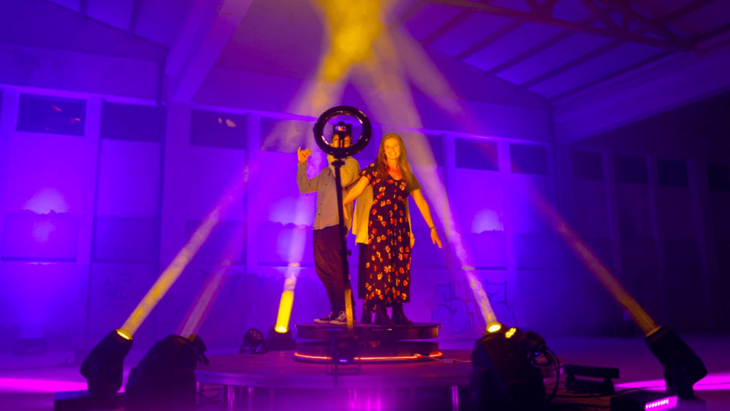 Vidematón 360 para eventos | Tuset Eventos